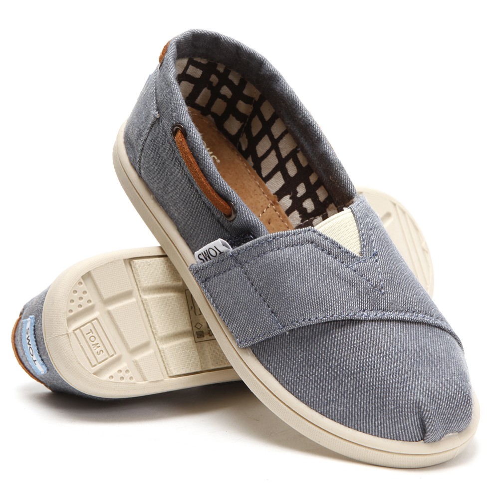 Toms Classic Chambray Bimini Canvas | Masdings