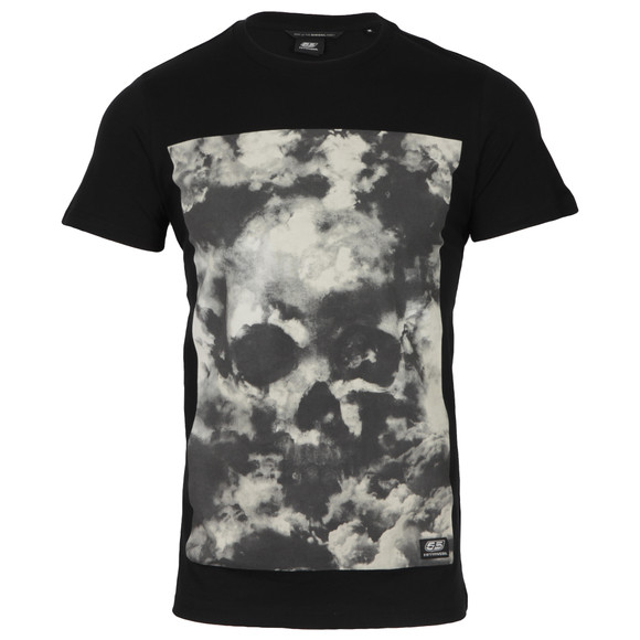 55 DSL 55DSL Black T-Iftyfive Crew T-Shirt | Masdings