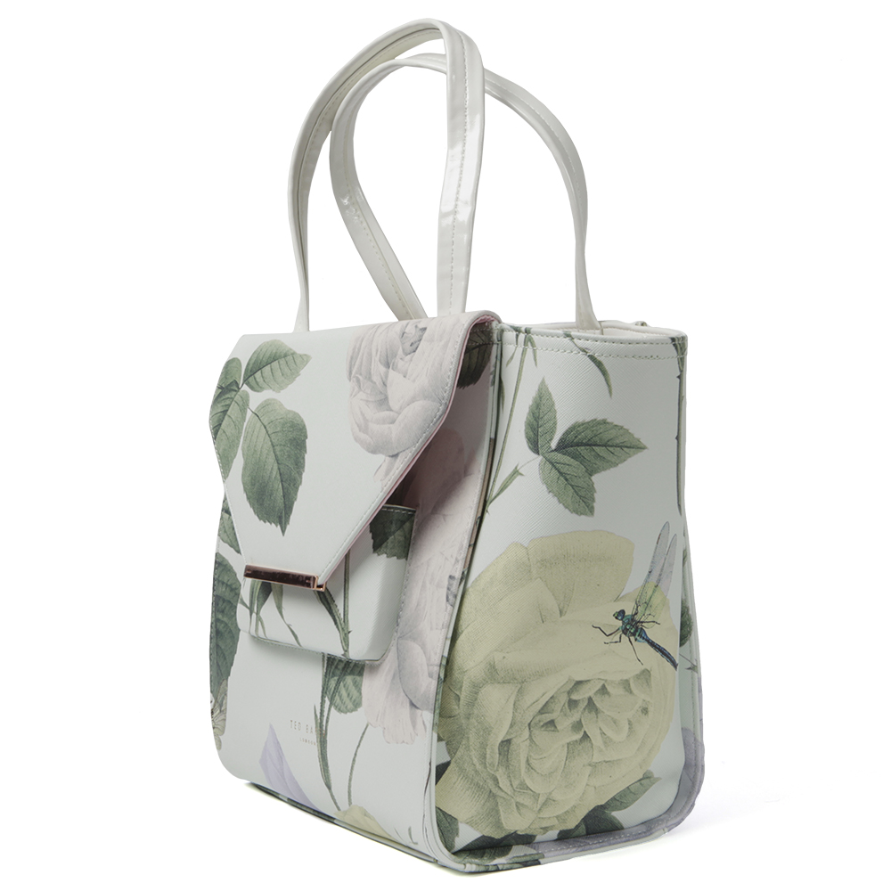 Ted Baker Dania Distinguishing Rose Crosshatch Large Tote | Oxygen Clothing