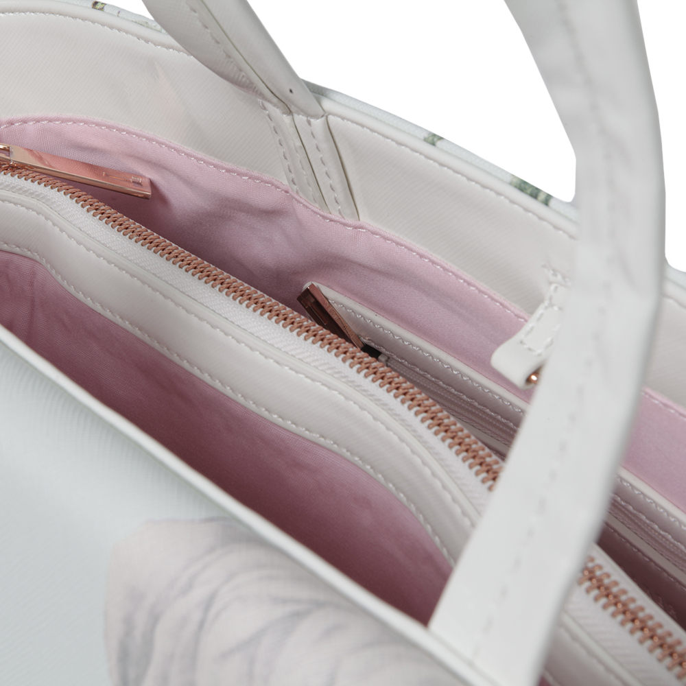 Ted Baker Dania Distinguishing Rose Crosshatch Large Tote | Oxygen Clothing