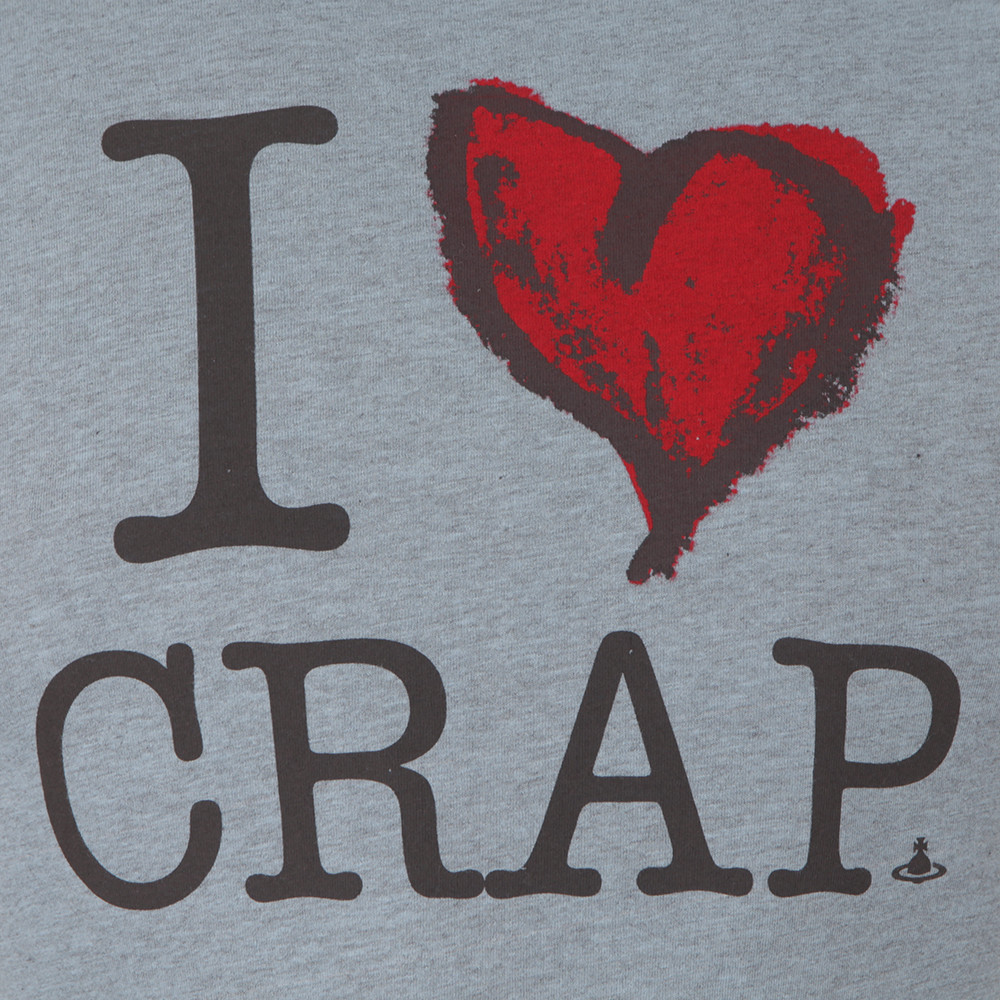 Vivienne Westwood Anglomania I Love Crap T Shirt | Oxygen Clothing