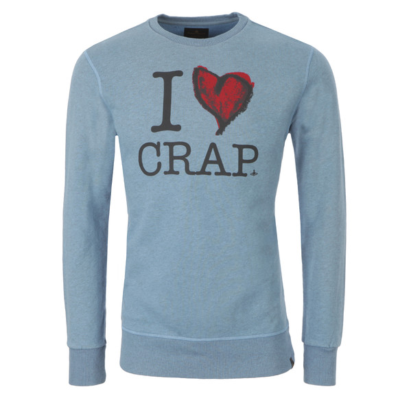 Vivienne Westwood Anglomania I Love Crap Sweatshirt | Oxygen Clothing