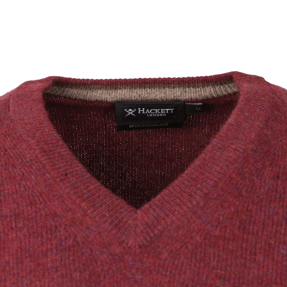 Hackett V Neck Jumper | Masdings