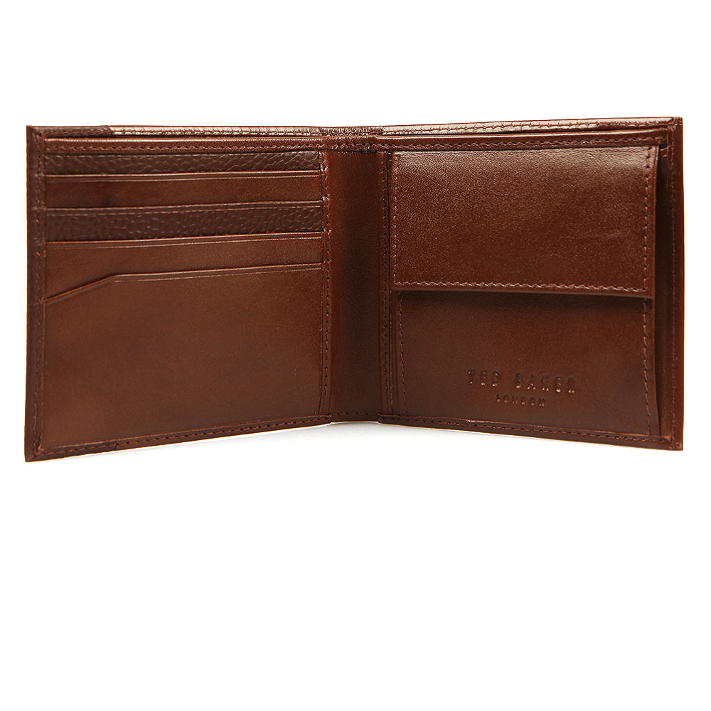 Ted Baker Slippin Leather Grain Bifold Wallet | Masdings