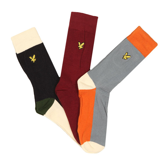 Lyle & Scott Multi 3 Pack Socks | Masdings