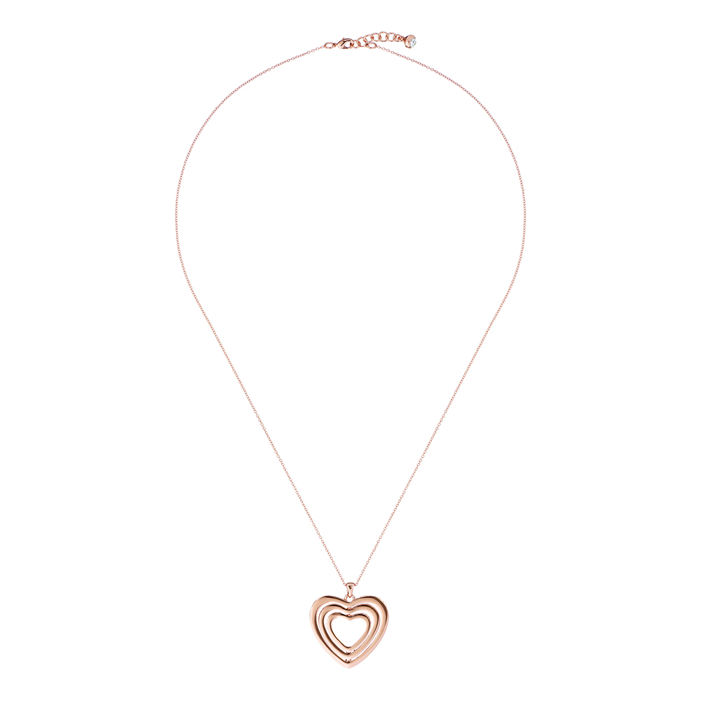 Ted Baker Rose Gold Helinna Crystal Spinning Heart Pendant | Oxygen ...