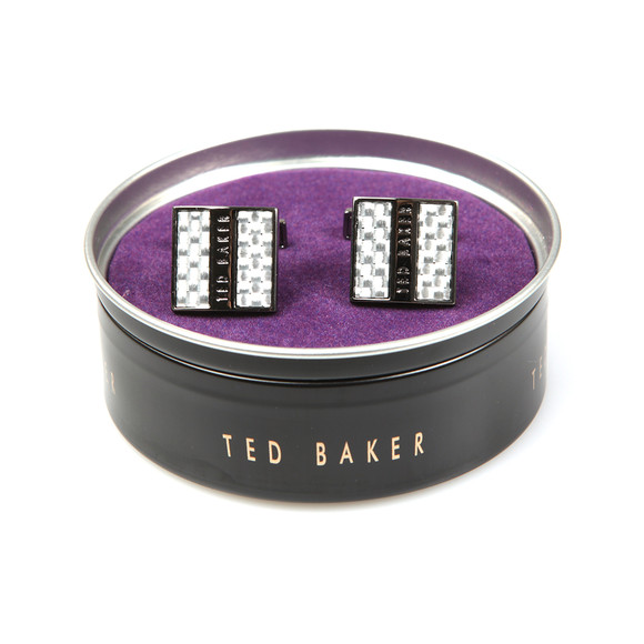Ted Baker Benched Carbon Fibre Cufflinks | Masdings