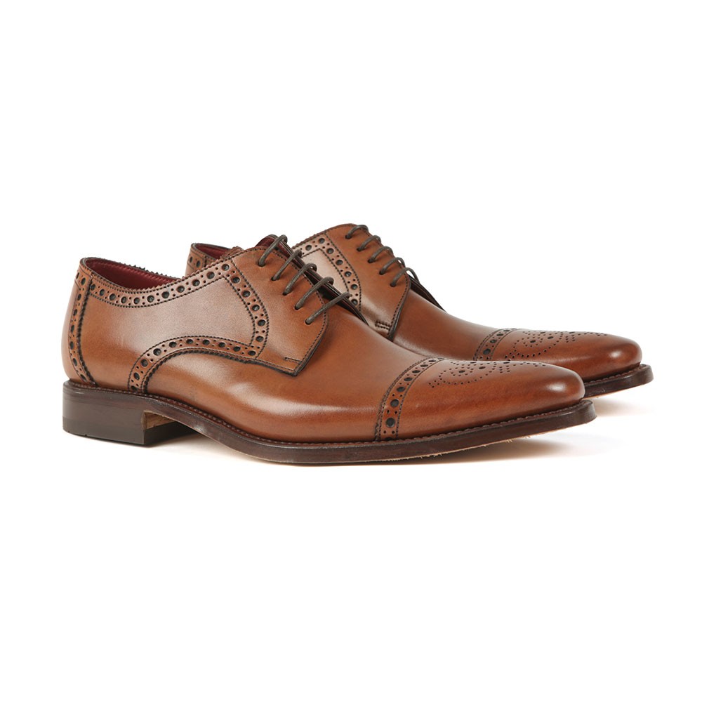 Loake Foley CD Semi-Brogue Shoe | Masdings