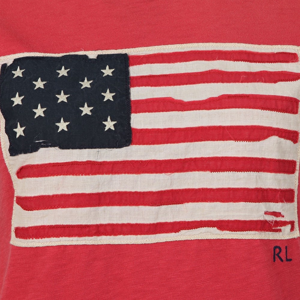 Polo Ralph Lauren Flag T Shirt | Oxygen Clothing