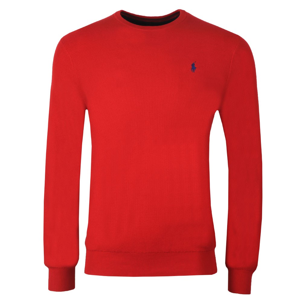 Polo Ralph Lauren Waffle Crew Neck Sweatshirt | Oxygen Clothing