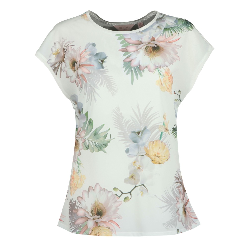 Ted Baker Kcarmaa Woodland Woven Front Top | Oxygen Clothing