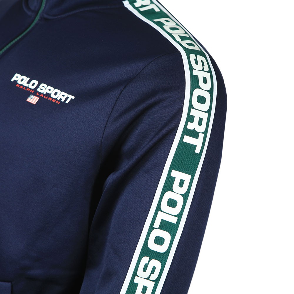 Polo Sport Ralph Lauren Shoulder Polo Tape Track Top | Oxygen Clothing
