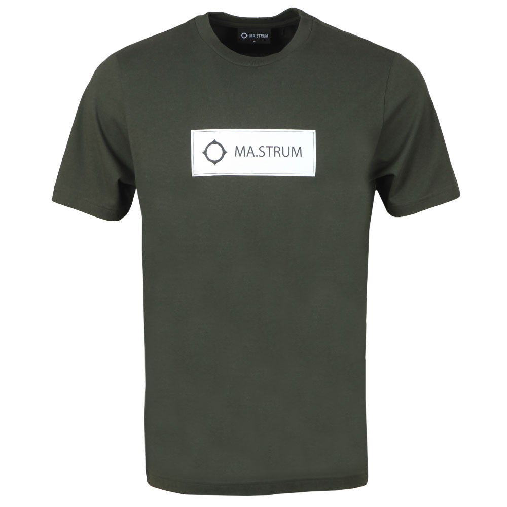 Ma.Strum Icon Box Logo T-Shirt | Oxygen Clothing