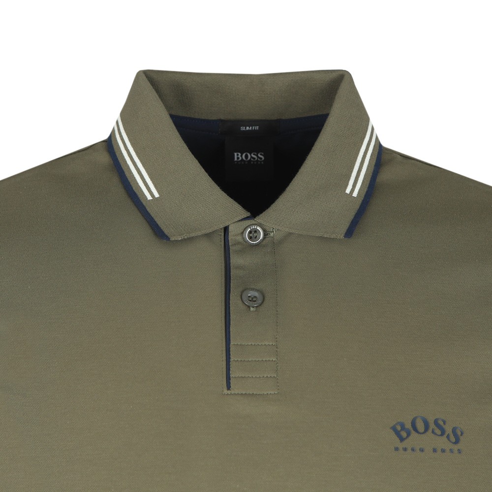 Boss Athleisure Paul Curved Polo Shirt Oxygen Clothing