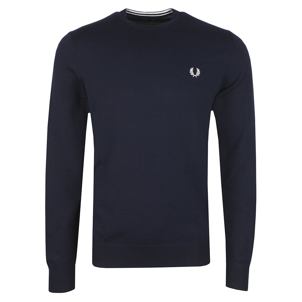 Fred Perry Classic Crew Neck Jumper | Oxygen Clothing