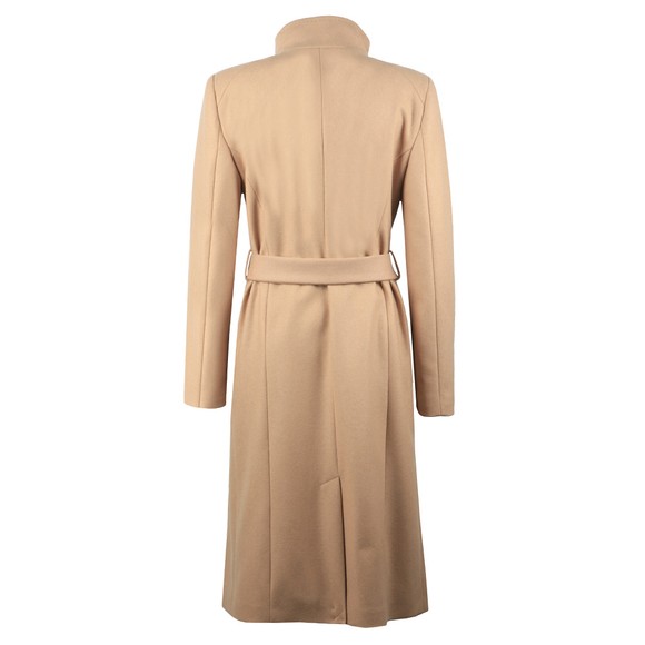 Ted Baker Rose Midi Wool Shoulder Panelled Wrap Coat | Oxygen Clothing
