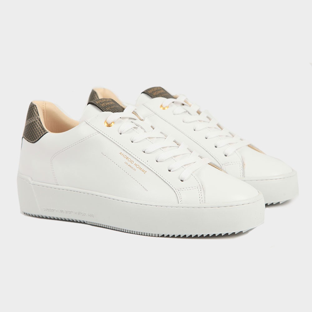 Android Homme Zuma Leather Carbon Trainer | Oxygen Clothing