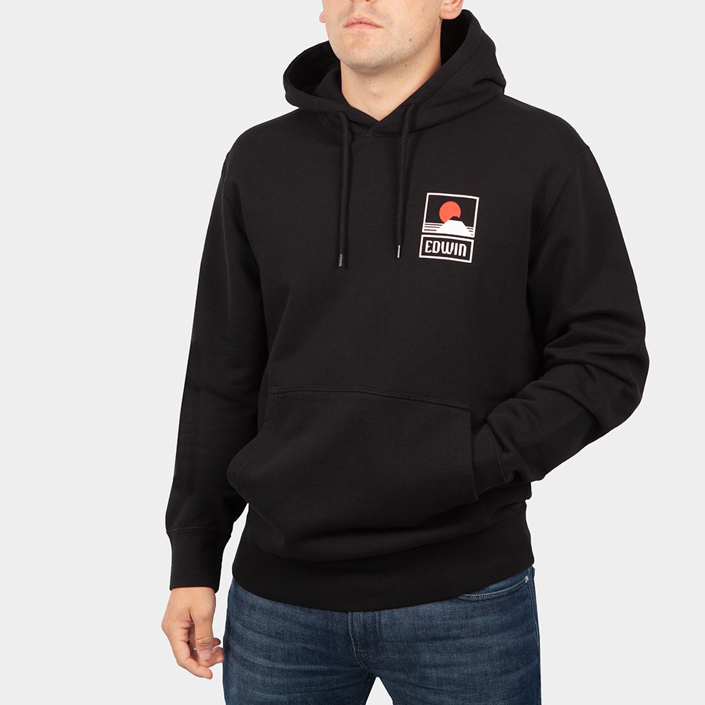 Edwin Sunset On Mt Fuji Hoody | Oxygen Clothing