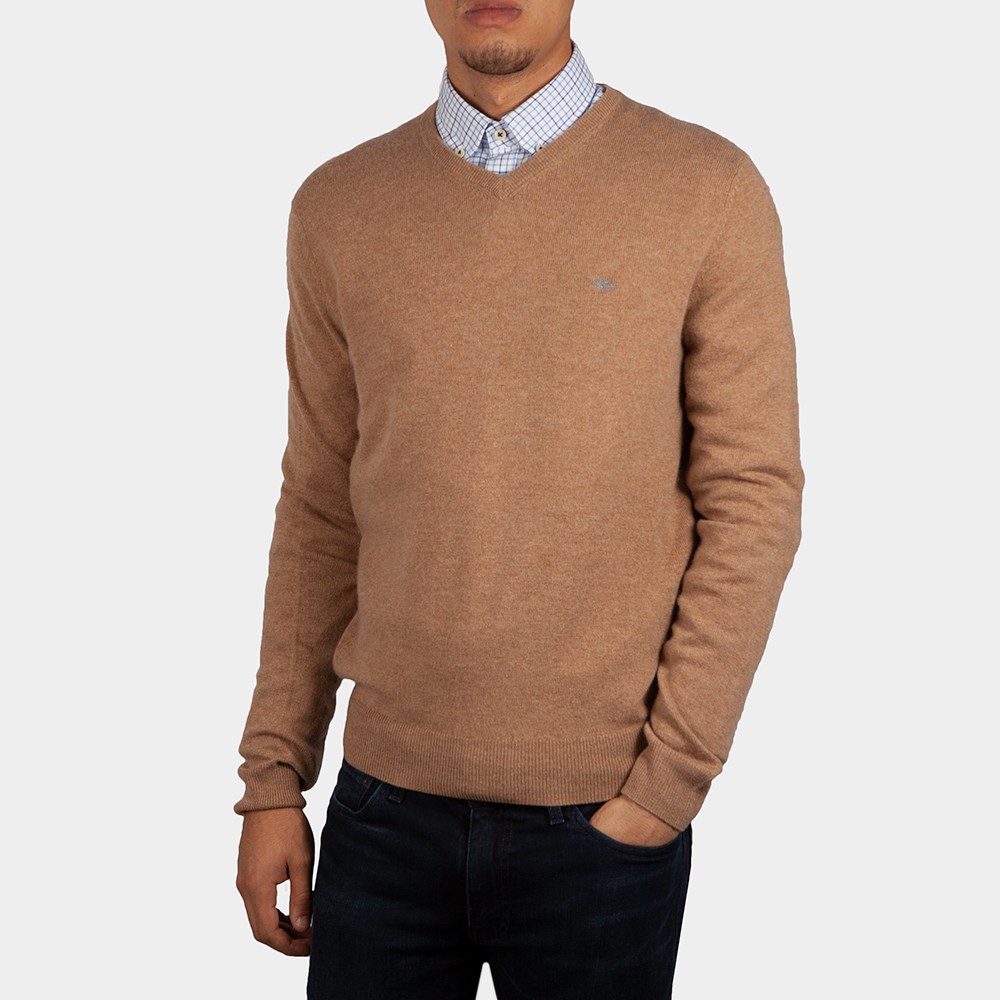 Fynch Hatton Merino Cashmere Jumper | Masdings