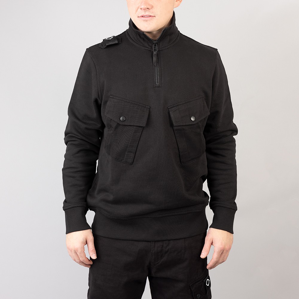 Ma.Strum Funnel Neck Sweatshirt | Oxygen Clothing