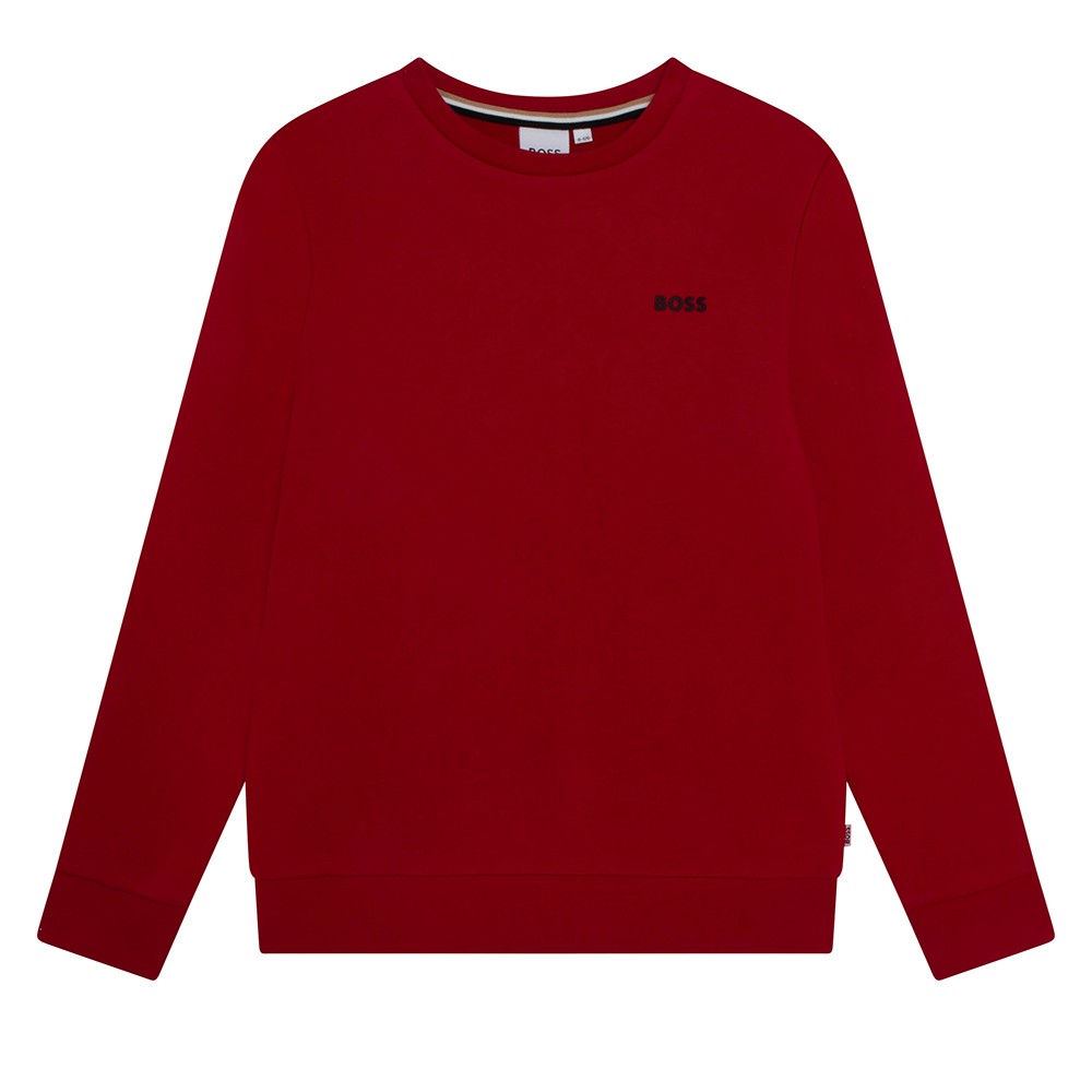 BOSS J25M53 Small Logo Sweatshirt | Oxygen Clothing