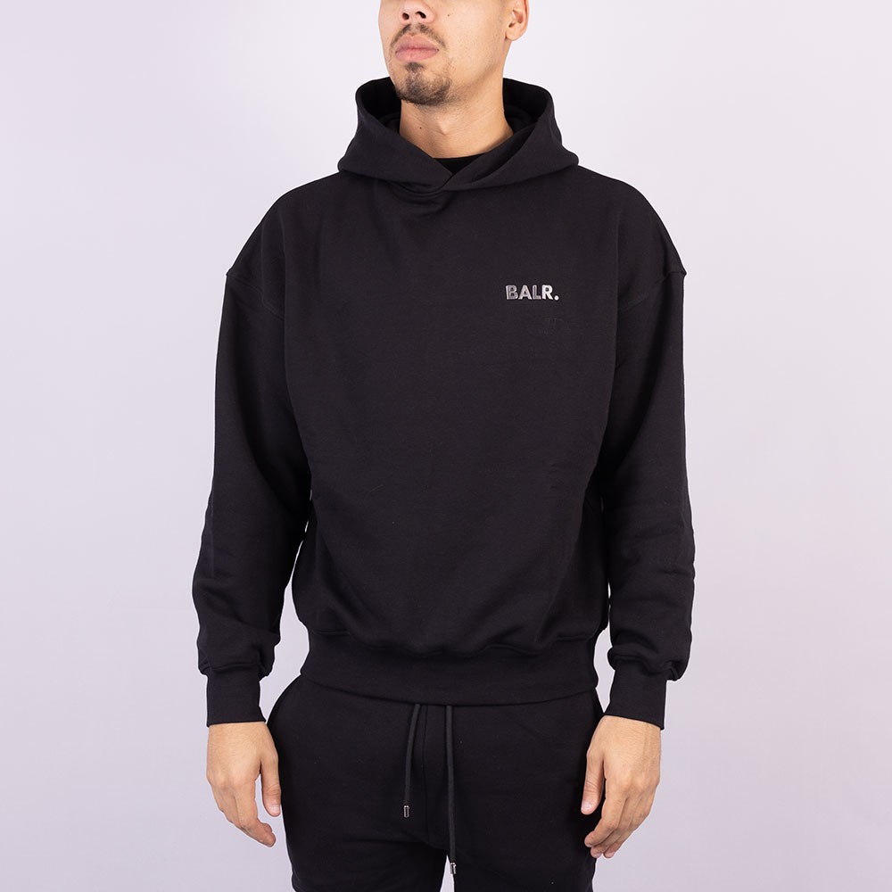 Balr Joey Box Satin Hoody | Oxygen Clothing