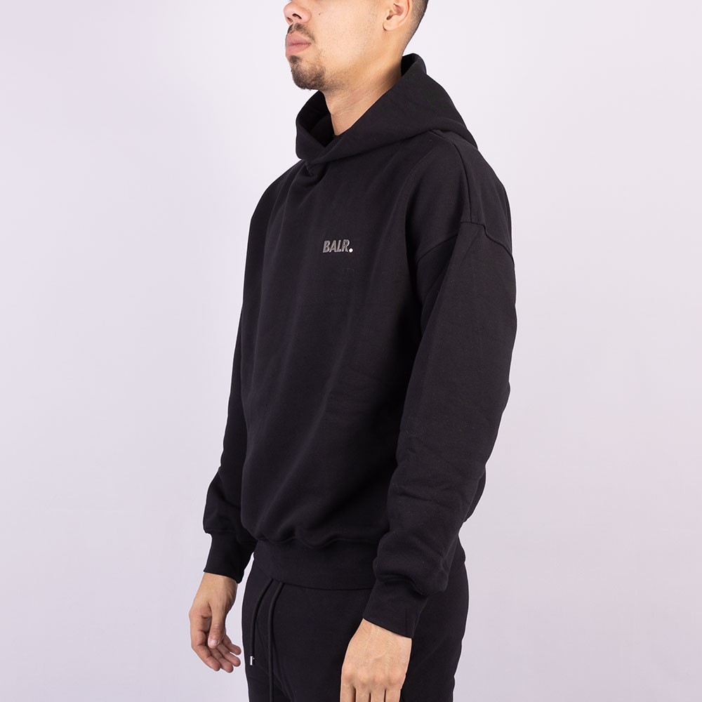Balr Joey Box Satin Hoody | Oxygen Clothing