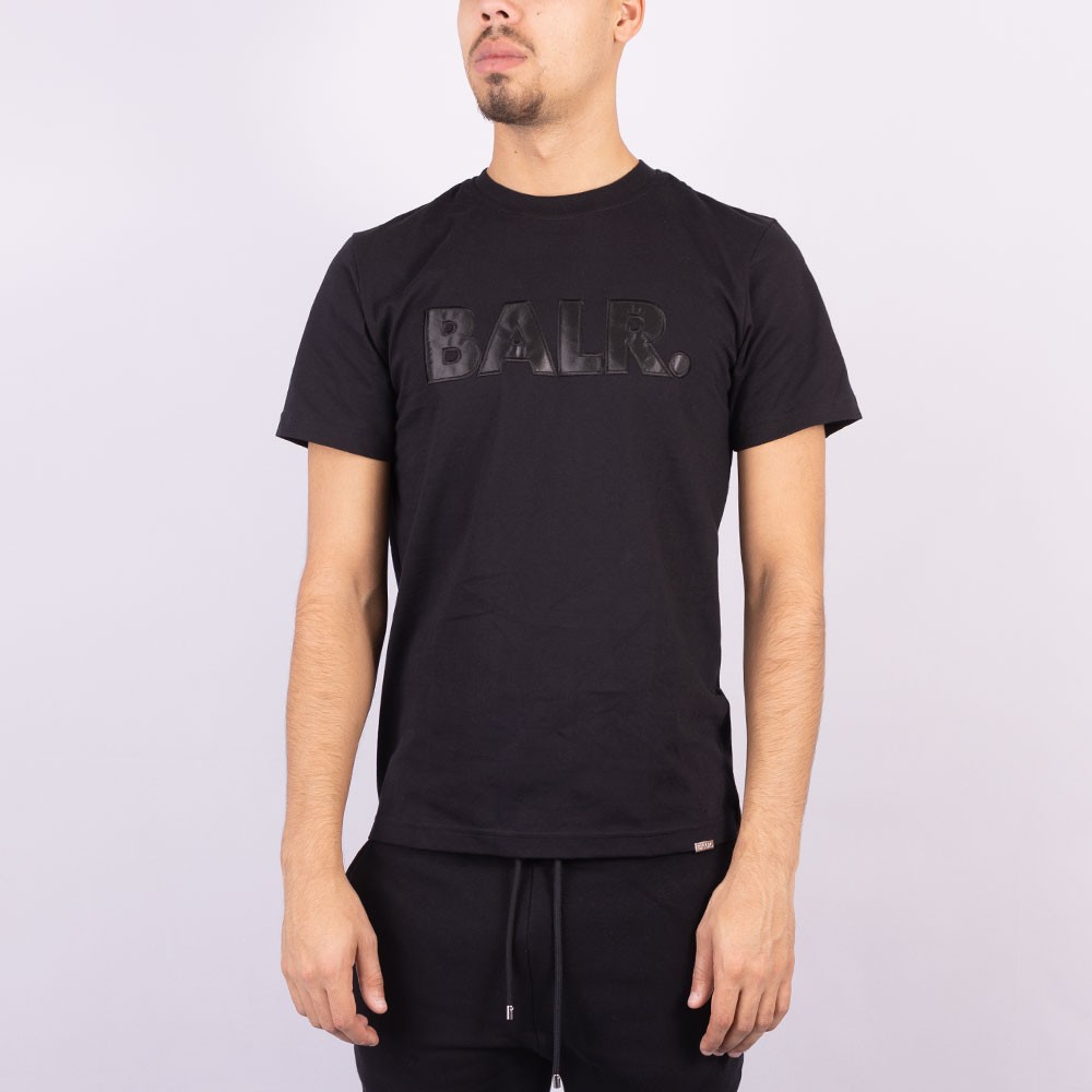 Balr Olaf Straight Satin Embro T Shirt | Oxygen Clothing