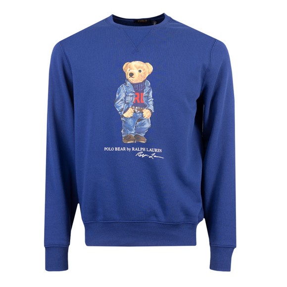 Polo Bear By Ralph Lauren Denim Bear Sweatshirt | Oxygen Clothing