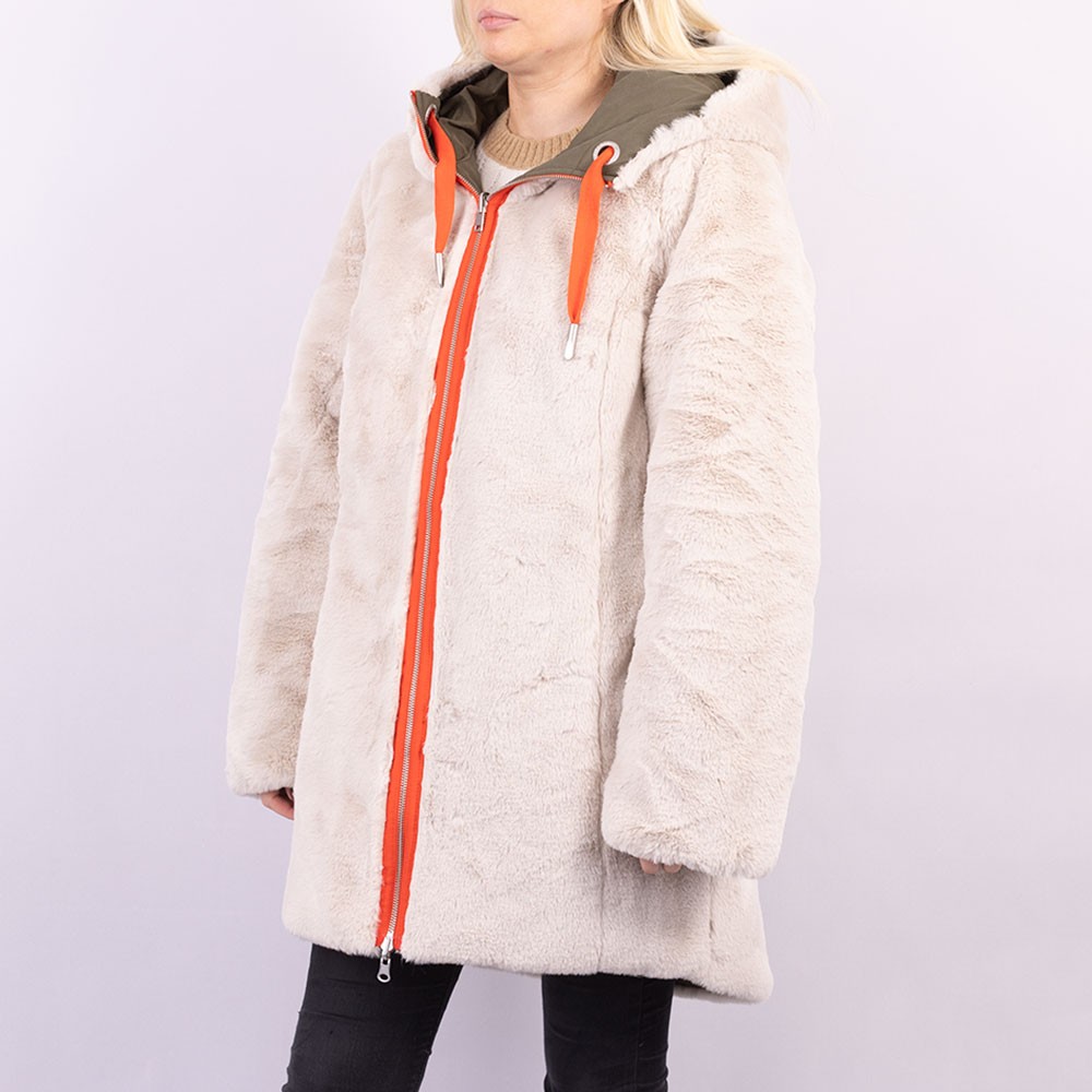 Rino & Pelle Javin Medium Length Hooded Padded Coat | Oxygen Clothing