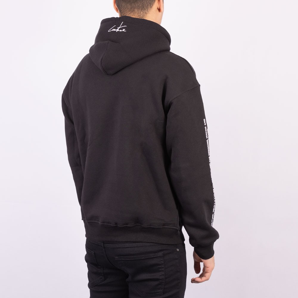 The Couture Club Oversized Front Print Hoodie | Masdings