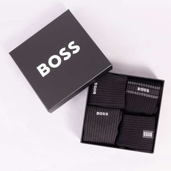 BOSS Bodywear 4 Pack Gift Set Rib Sock | Oxygen Clothing