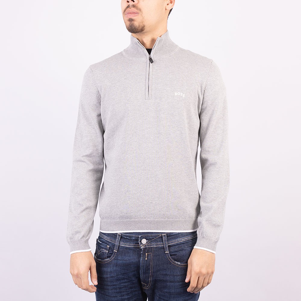 BOSS Athleisure Zallo Half Zip Jumper | Oxygen Clothing