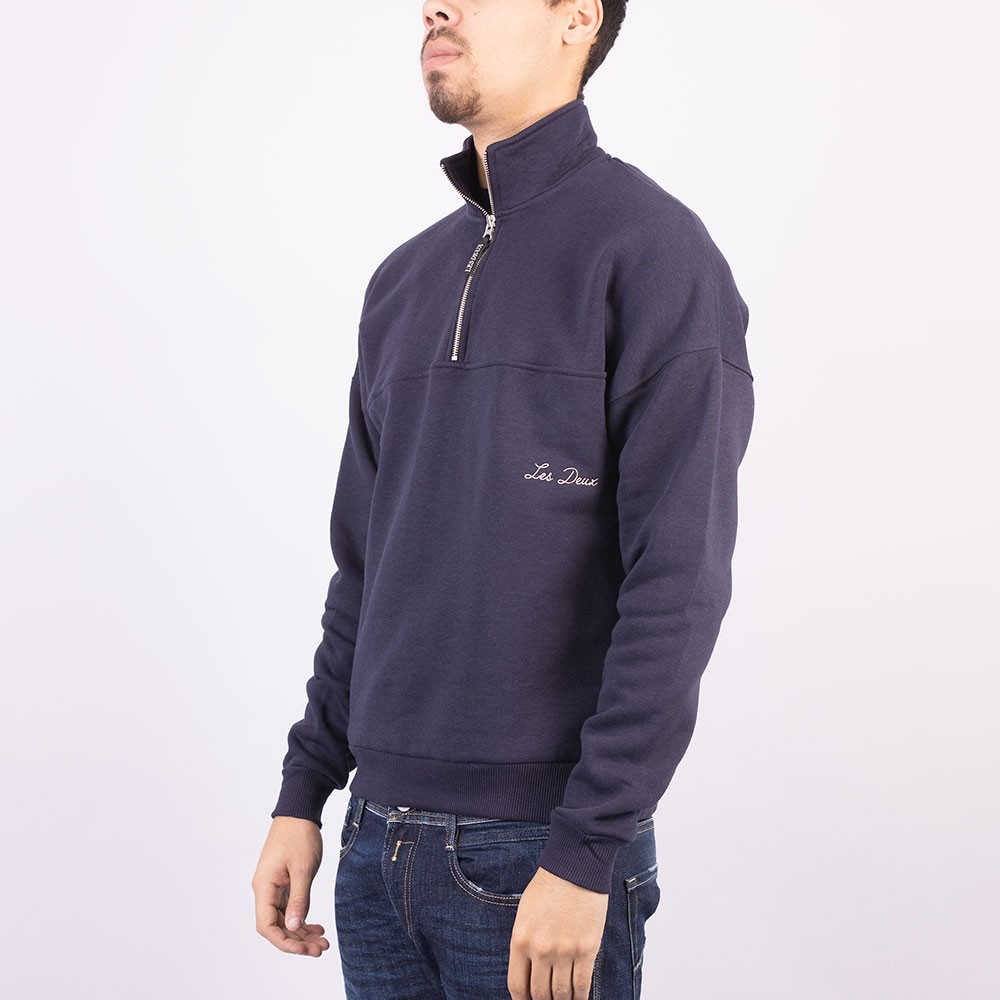 Les Deux Carter Half Zip Sweatshirt | Masdings