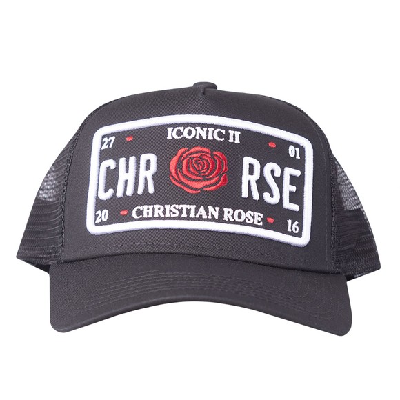 Christian Rose Iconic Red Rose Plate Cap | Oxygen Clothing