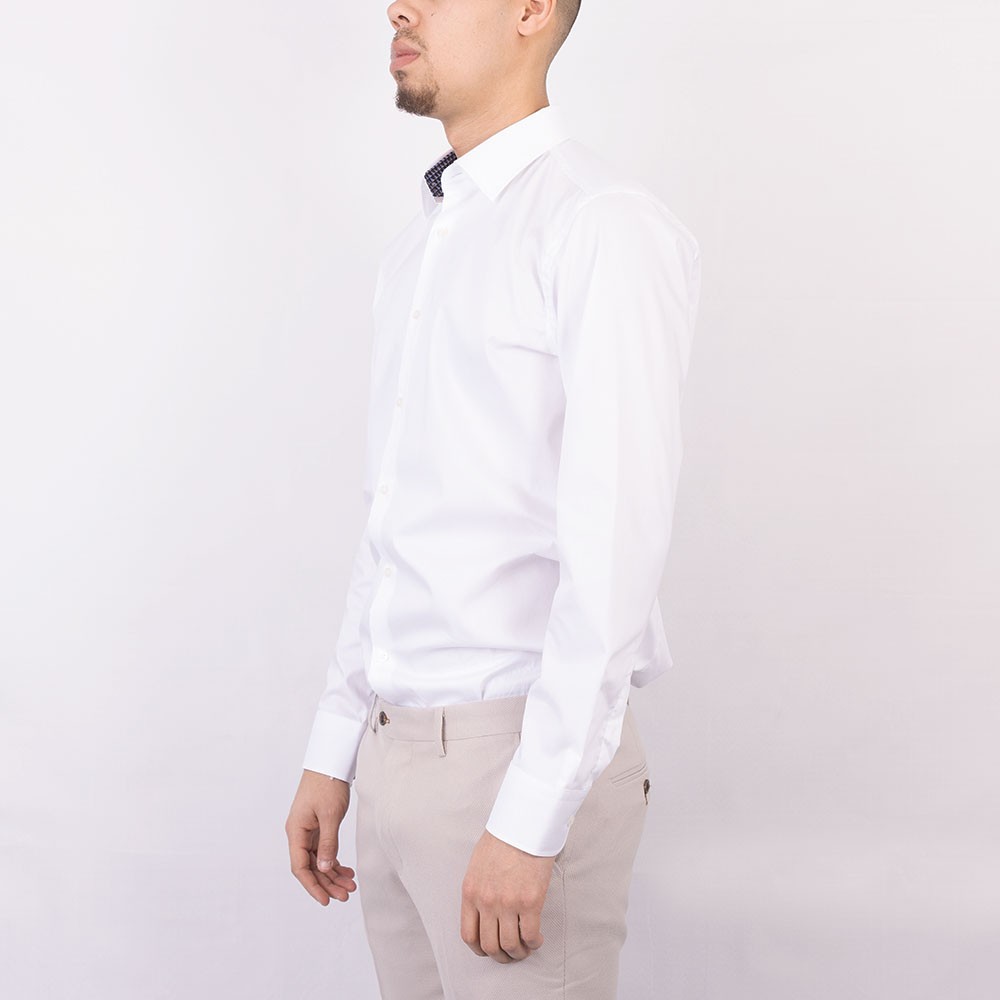 BOSS H Hank Kent C3 Col Detail Shirt | Oxygen Clothing