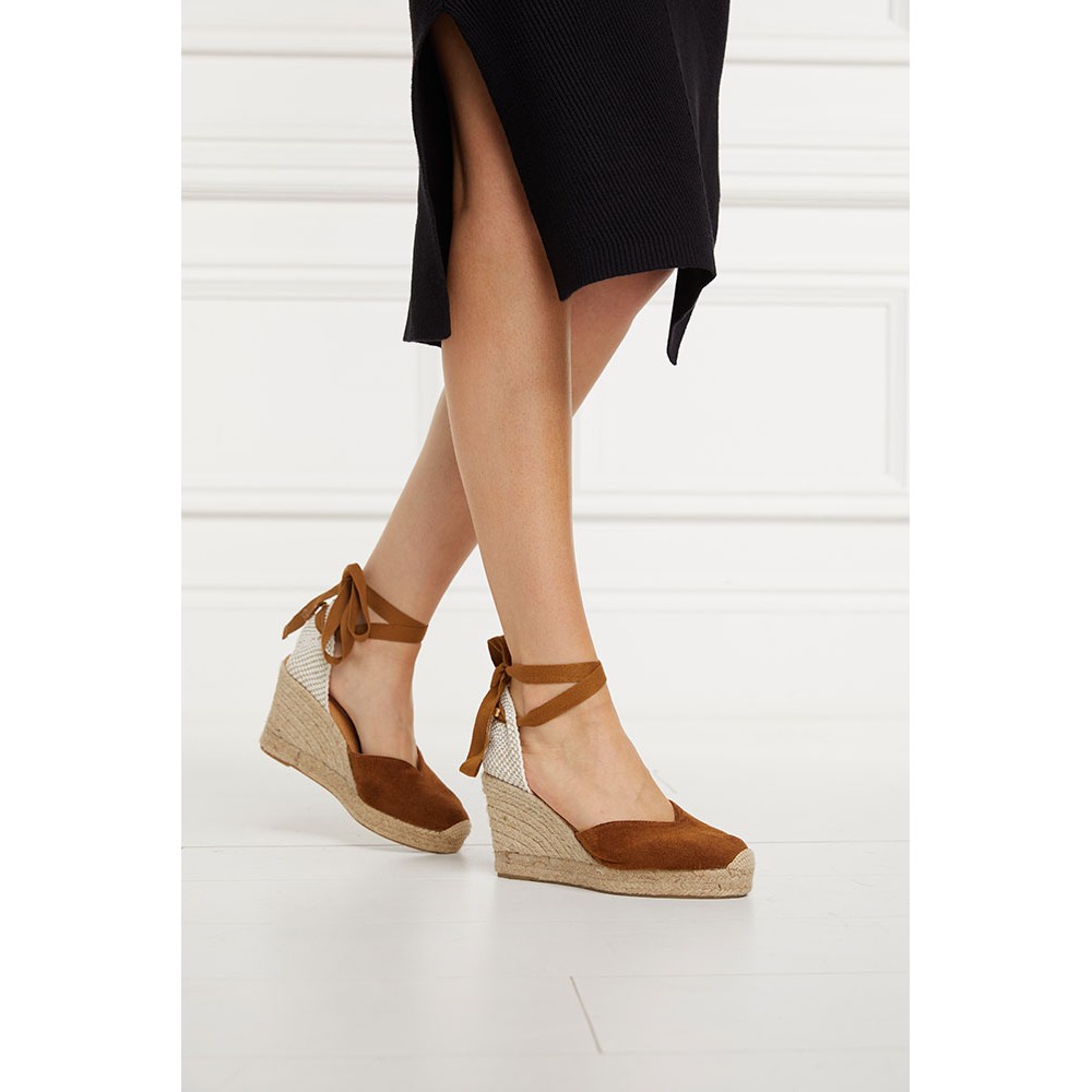 Holland Cooper Capri Wedge Sandal | Oxygen Clothing