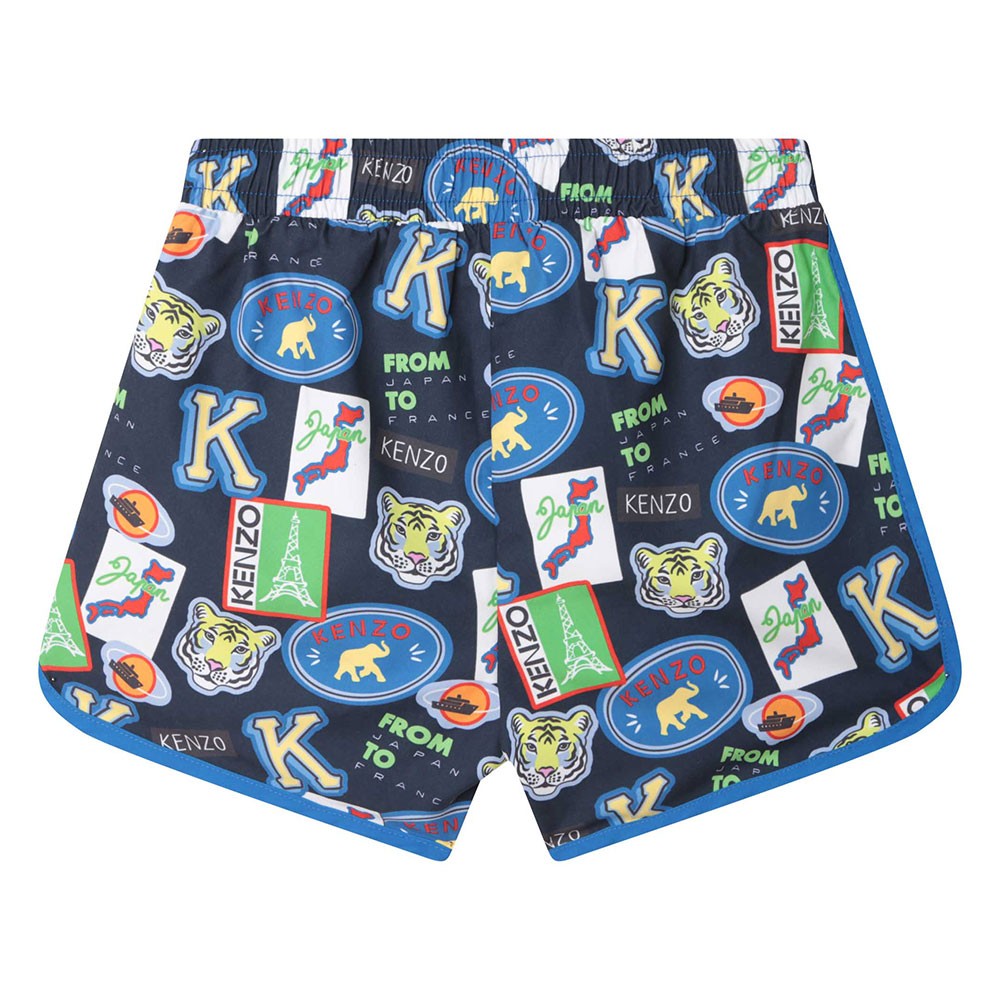 Kenzo Kids Travel Logo Swim Short | Oxygen Clothing
