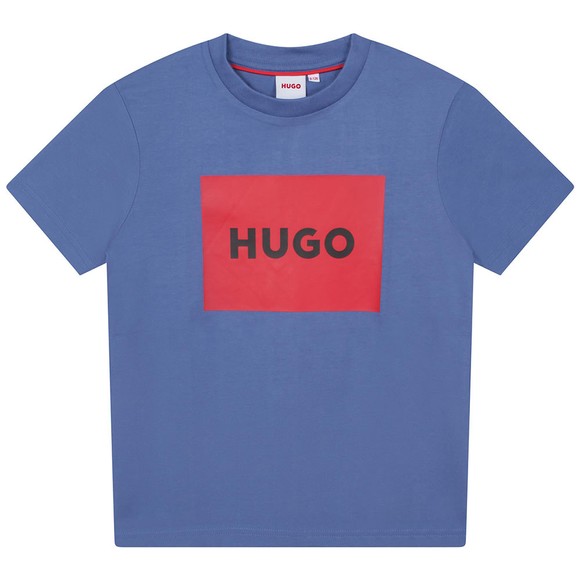 HUGO Square Logo T Shirt | Oxygen Clothing