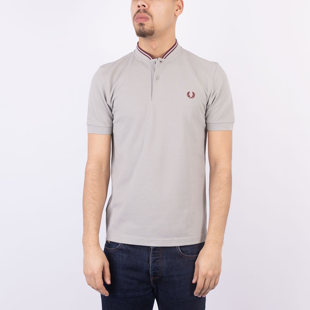 Fred Perry Bomber Collar Polo | Oxygen Clothing