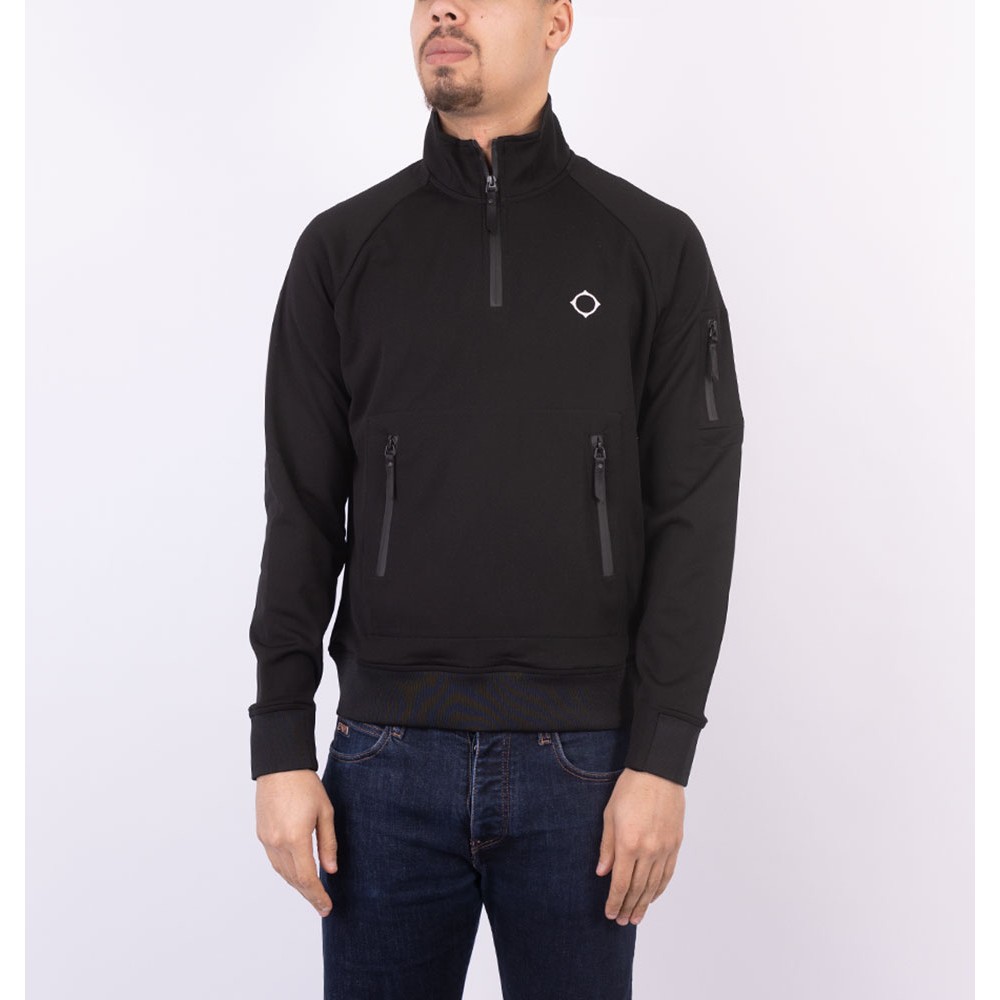 Ma.Strum Tech Fleece Quarter Zip Sweatshirt | Oxygen Clothing