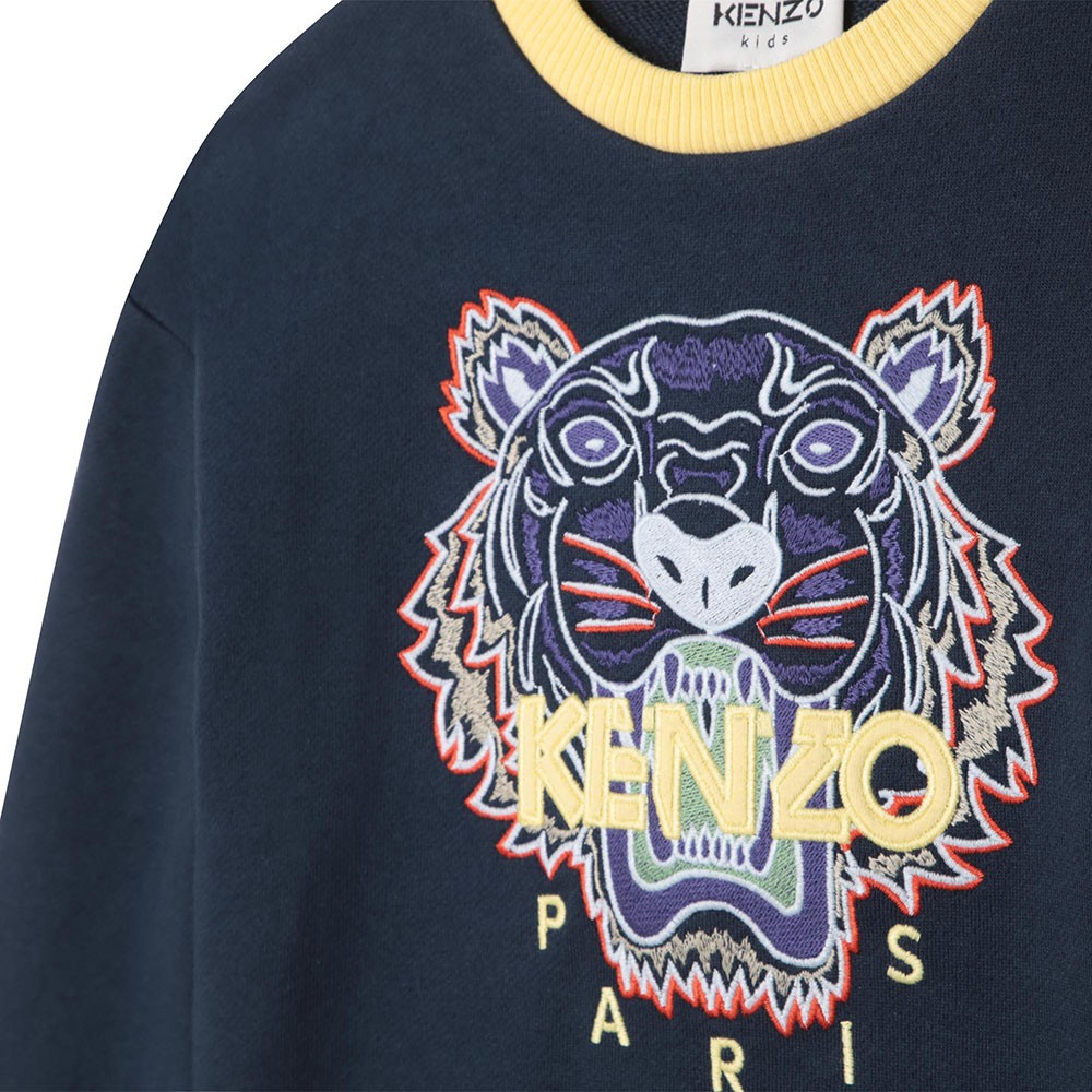 Kenzo Kids Embroidered Tiger Sweatshirt | Oxygen Clothing