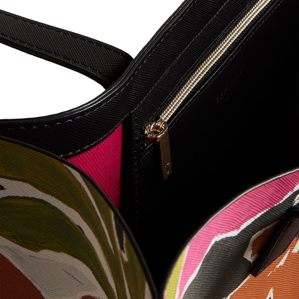 Ted Baker Malicon Printed Magnolia Large Icon Bag | Oxygen Clothing