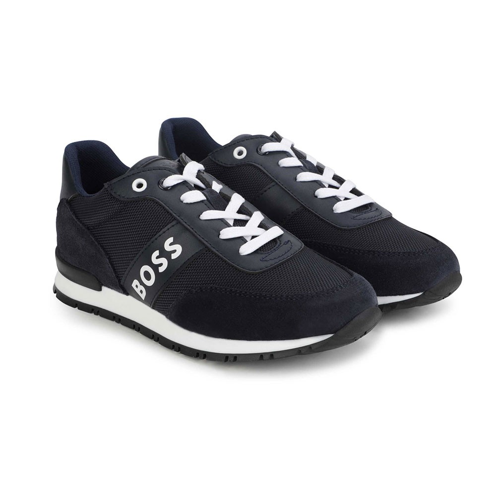 BOSS J29332 Side Logo Trainer | Oxygen Clothing