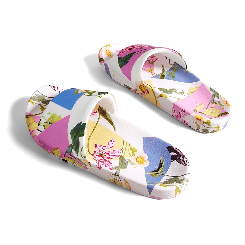 Ted Baker Azzyla Printed Satin Slider | Oxygen Clothing