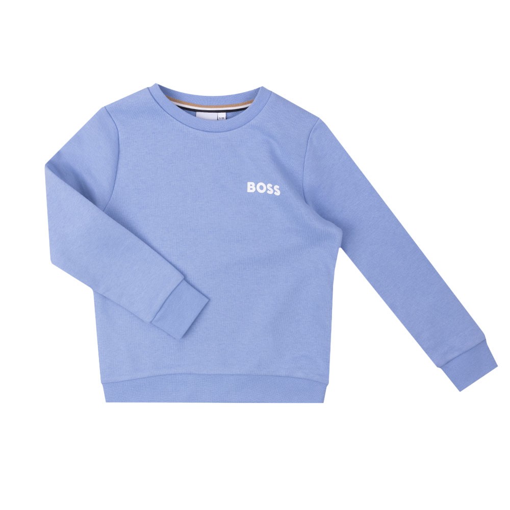 BOSS Small Logo Crew Sweatshirt | Oxygen Clothing