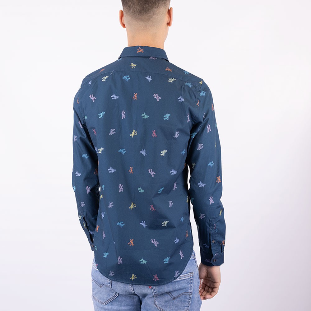 PS Paul Smith Print Shirt | Oxygen Clothing