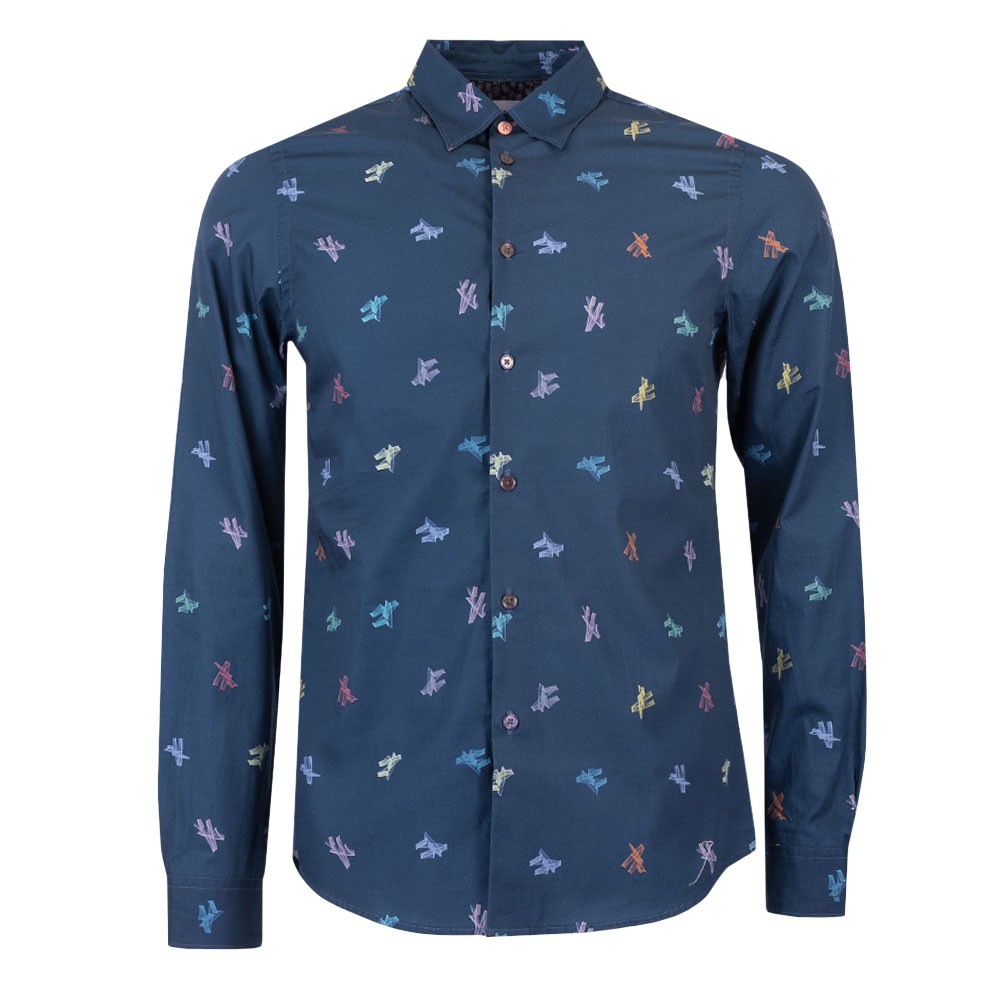 PS Paul Smith Print Shirt | Oxygen Clothing