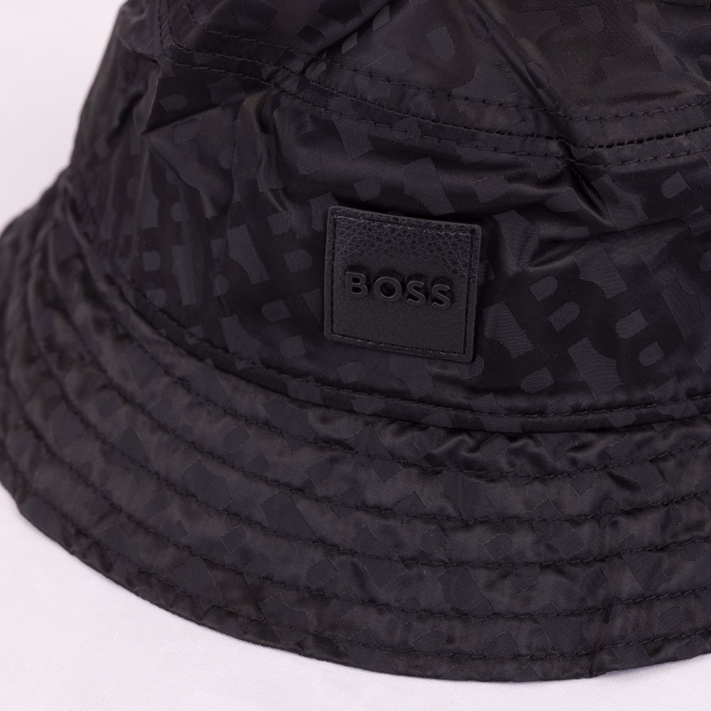 BOSS Saul Monogram Bucket Hat | Oxygen Clothing