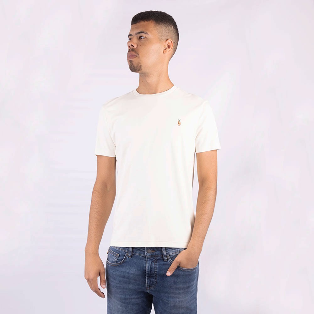 Polo Ralph Lauren Custom Slim Fit Pima Cotton T Shirt | Oxygen Clothing